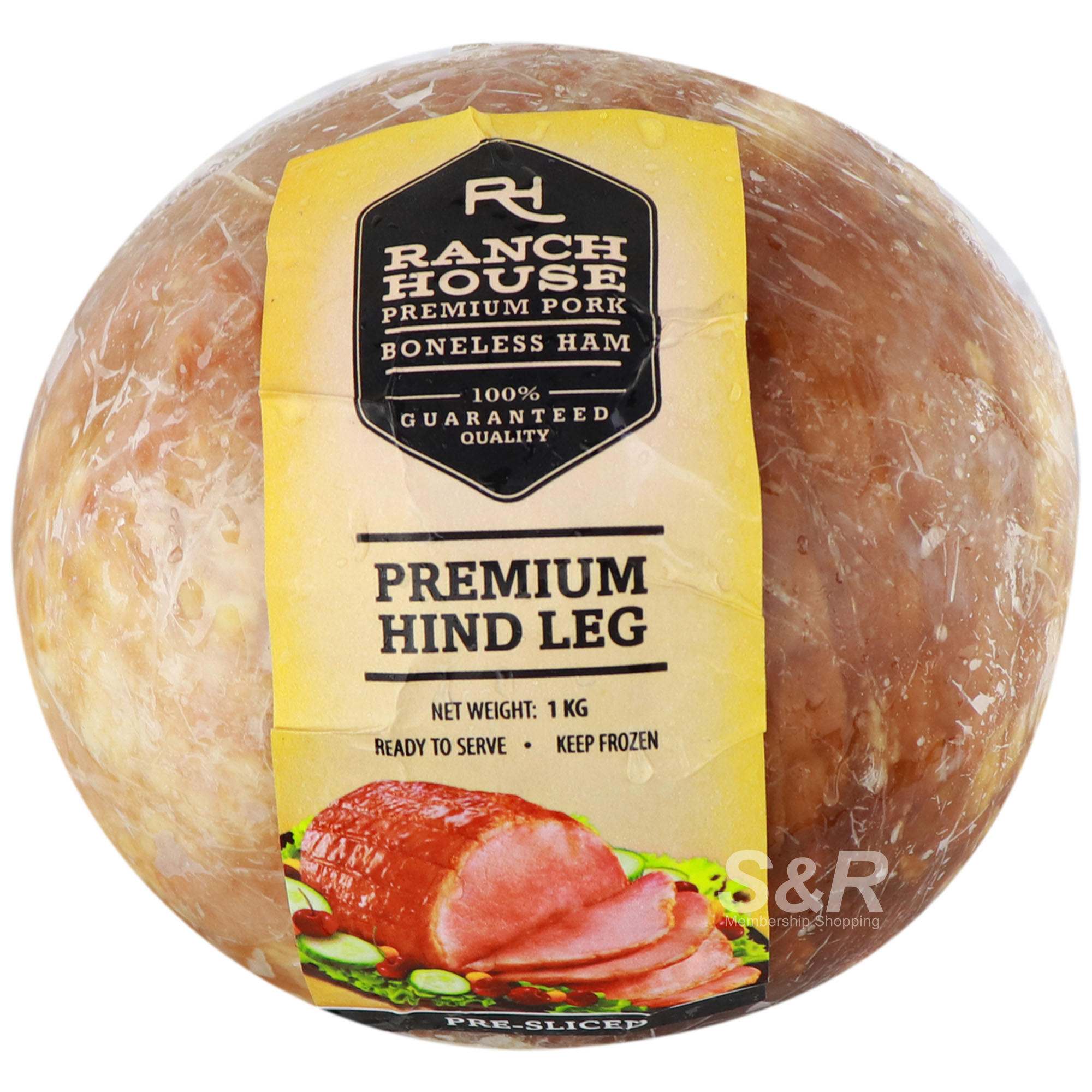 Ranch House Premium Pork Boneless Ham Hind Leg 1kg